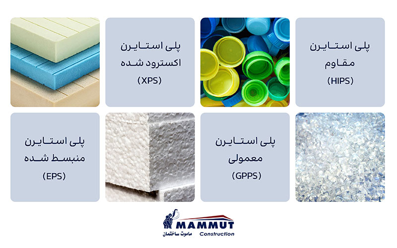 فوم پلی استایرن | انواع فوم پلی استایرن + مشخصات